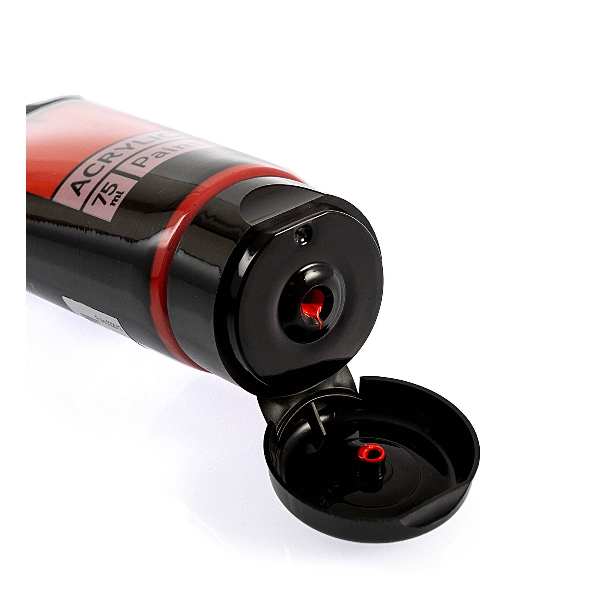 Bright Red Art Acrylic Paint 75ml | Hobbycraft