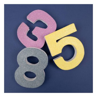 Mini Mache Number 6 10cm | Hobbycraft