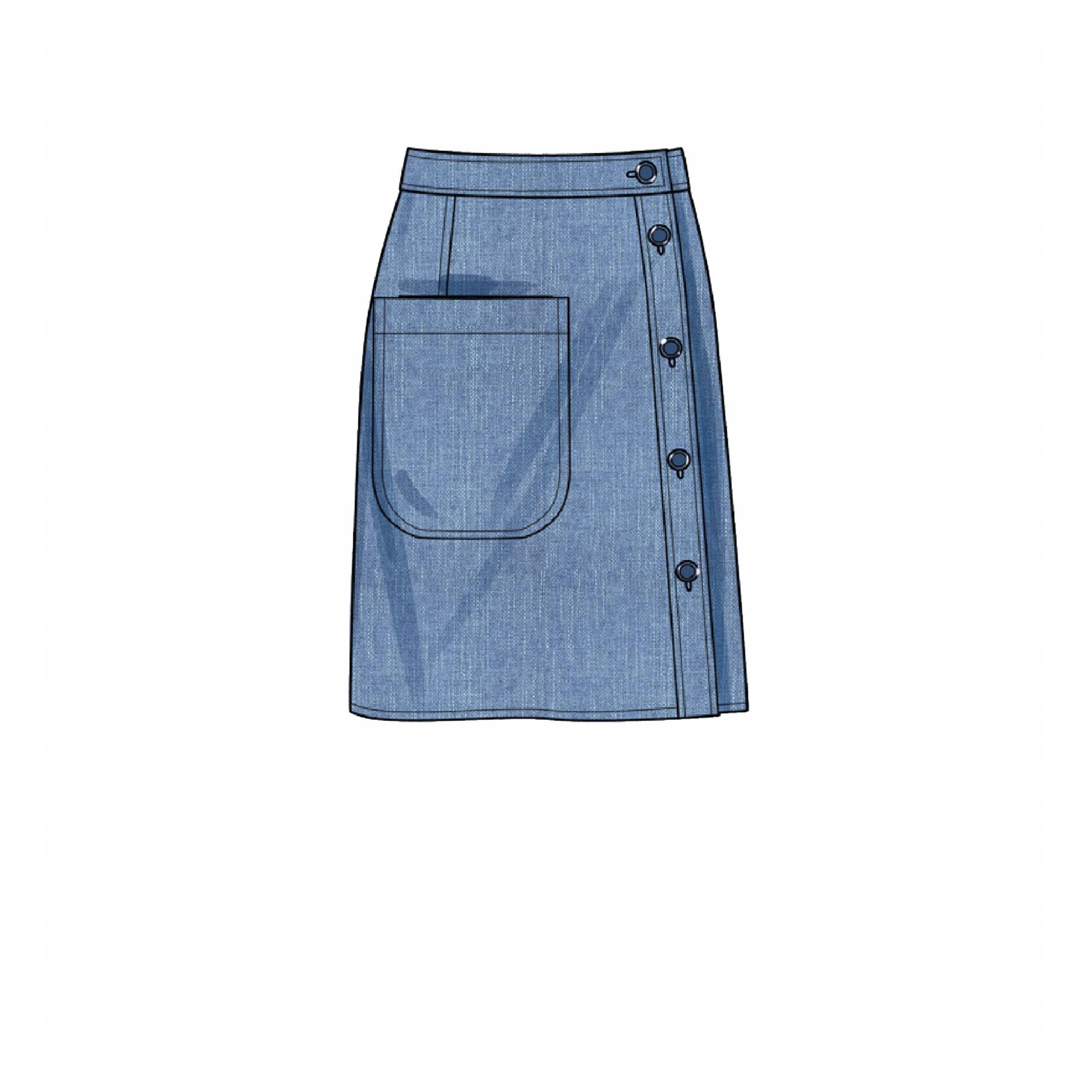 Simplicity Crop Top and Skirts Sewing Pattern S9552 (16-24) | Hobbycraft