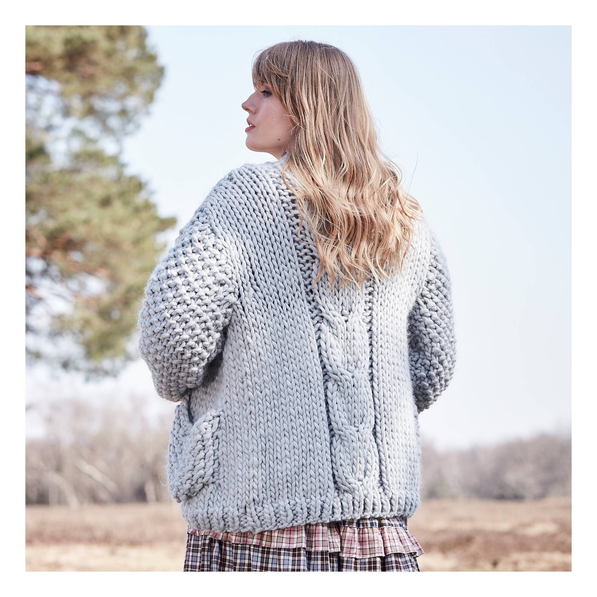 Knitcraft Cosy Cardigan Digital Pattern 0236 | Hobbycraft