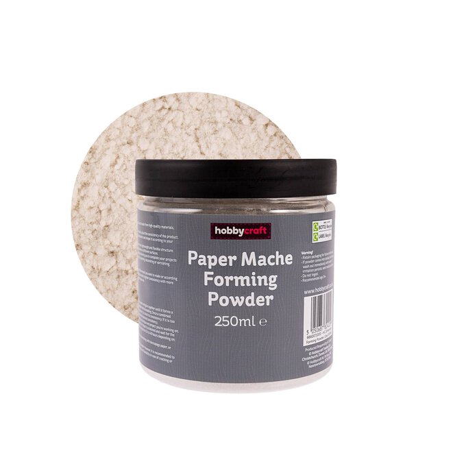 Paper Mache Forming Powder 250ml | Hobbycraft