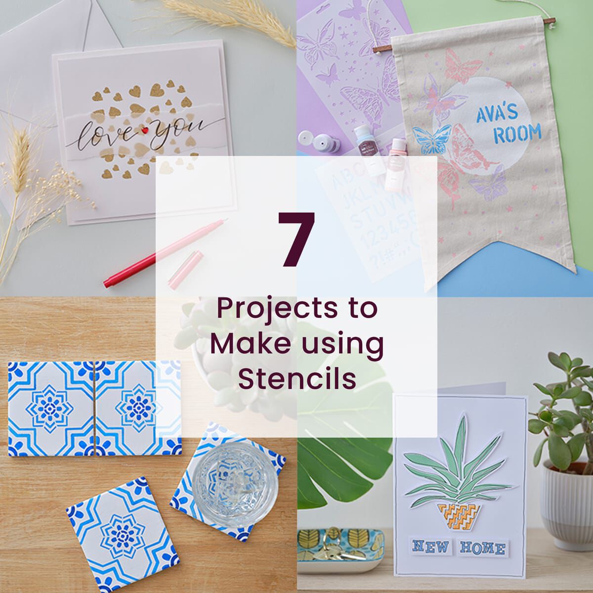 7 Projects to Make using Stencils | Hobbycraft