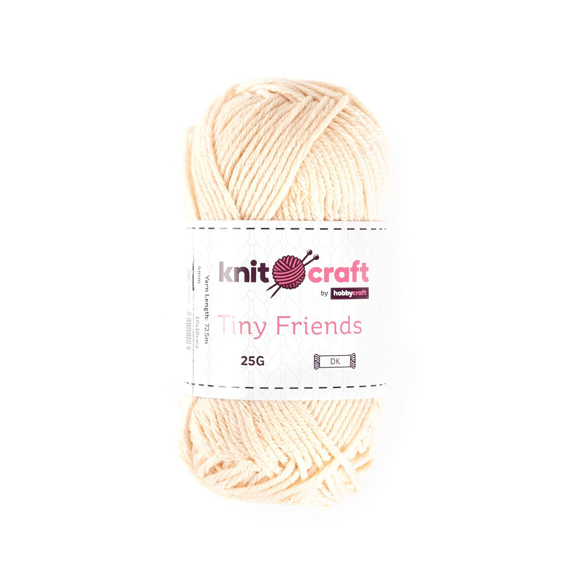 Knitcraft Pastel Peach Tiny Friends Yarn 25g | Hobbycraft
