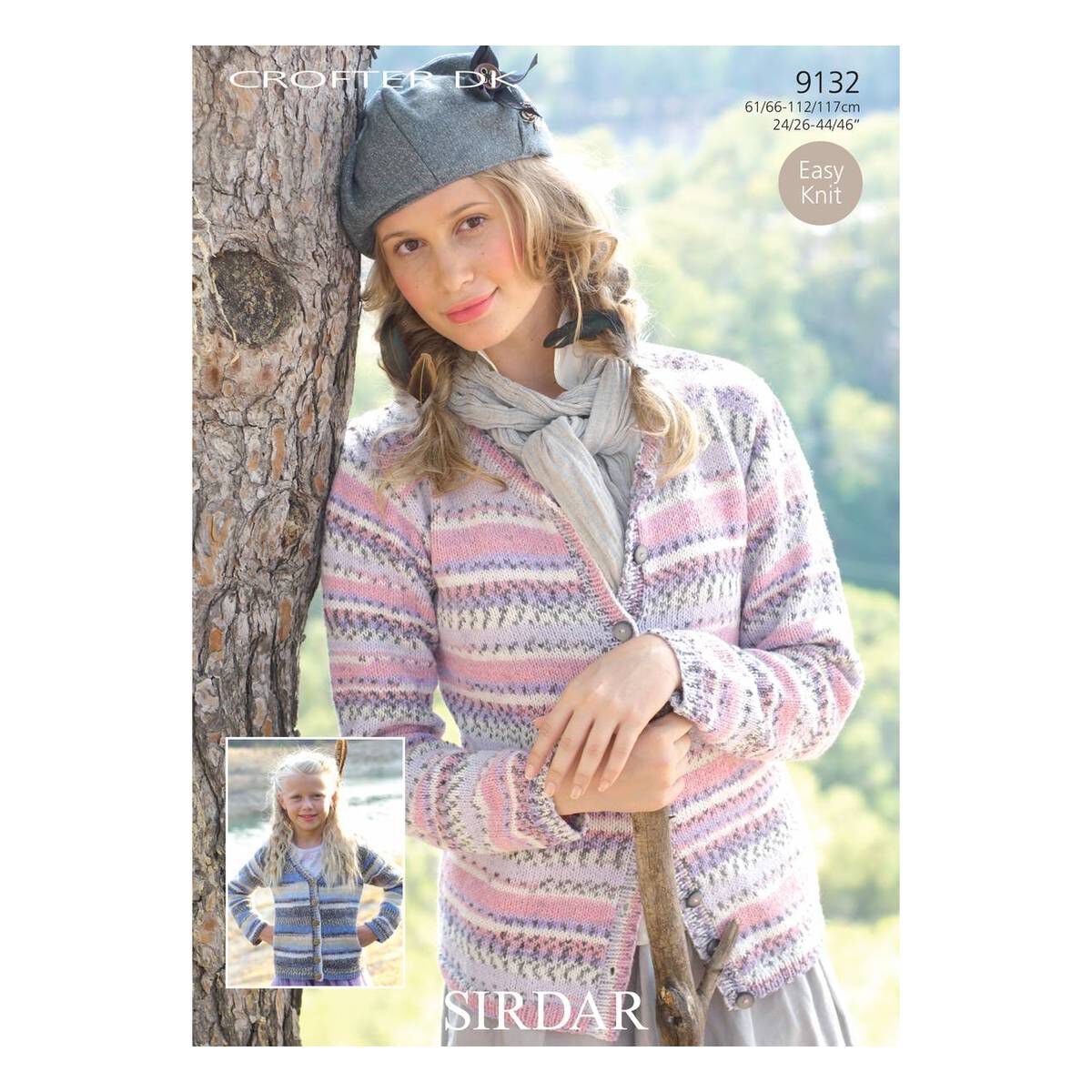 FREE PATTERN Knit Sirdar Crofter DK Ladies Cardigans | Hobbycraft
