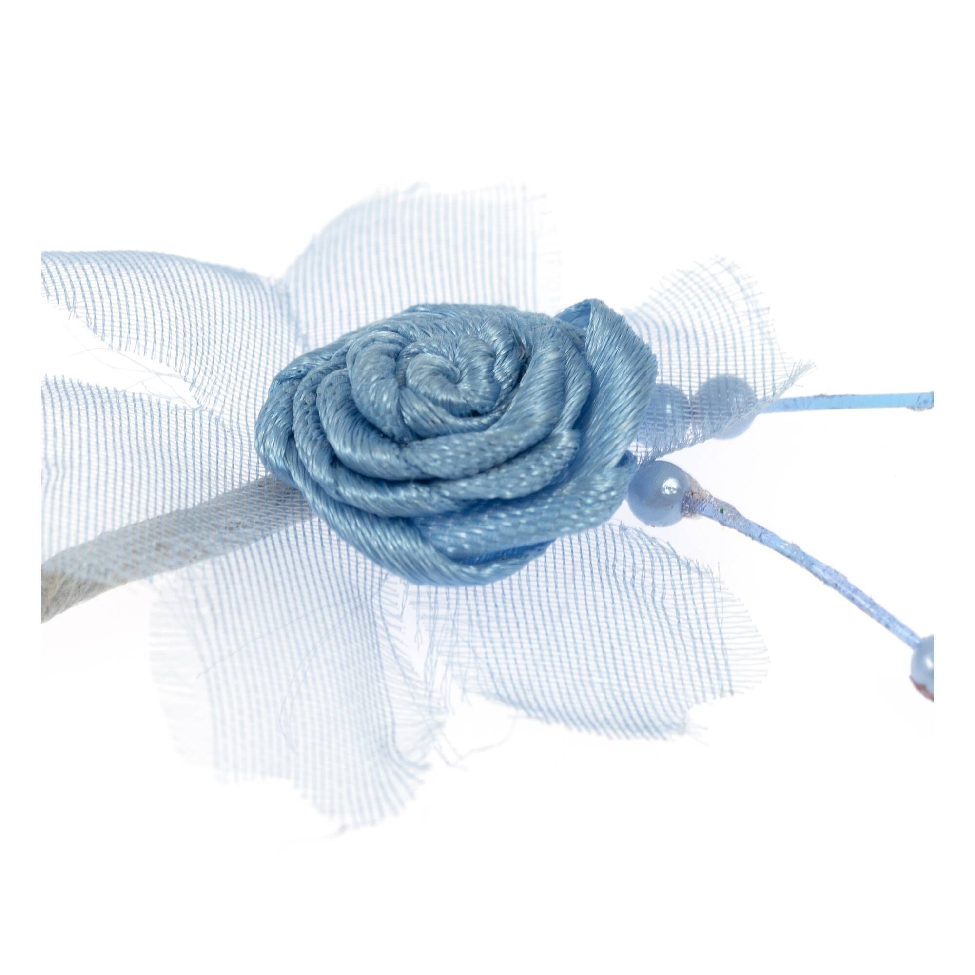 Blue Pearl Rose Wired Floral Picks 6 Pieces | Hobbycraft