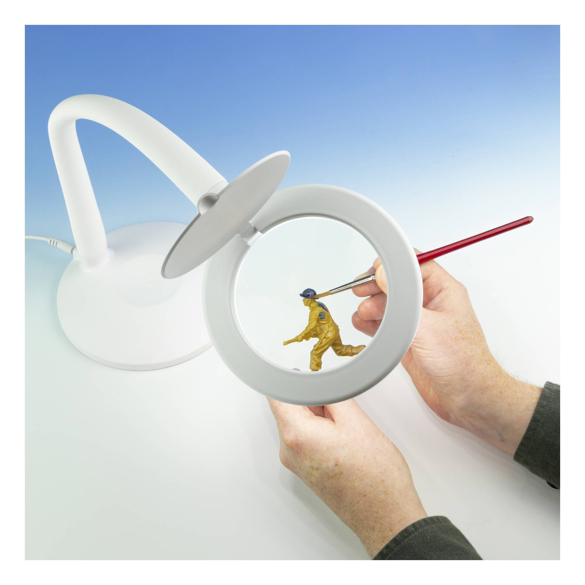 Lightcraft LED Flexible USB Magnifier Lamp | Hobbycraft