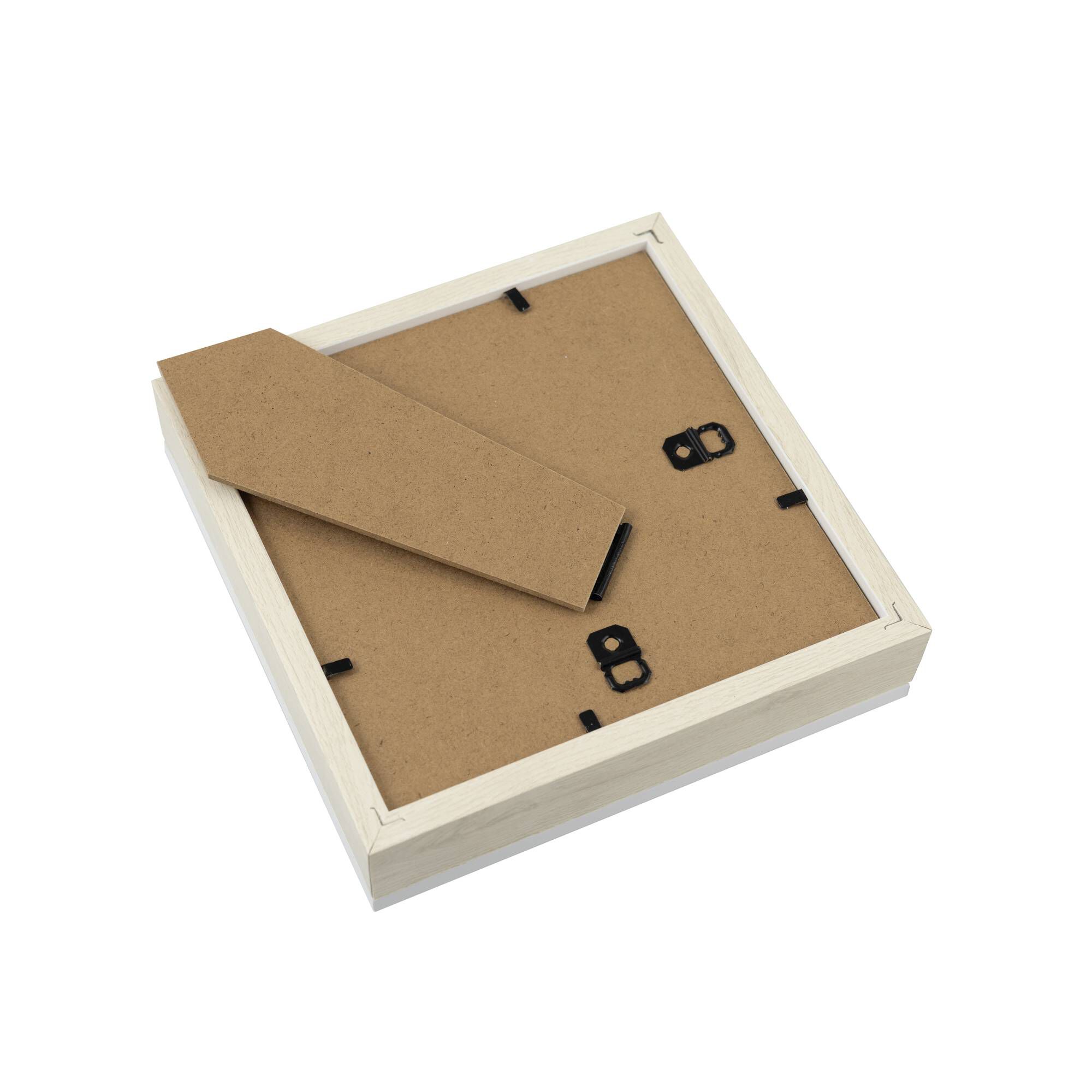 White Outline Frame 15cm x 15cm | Hobbycraft