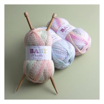 James C Brett Sunset Baby Marble DK Yarn 100g | Hobbycraft