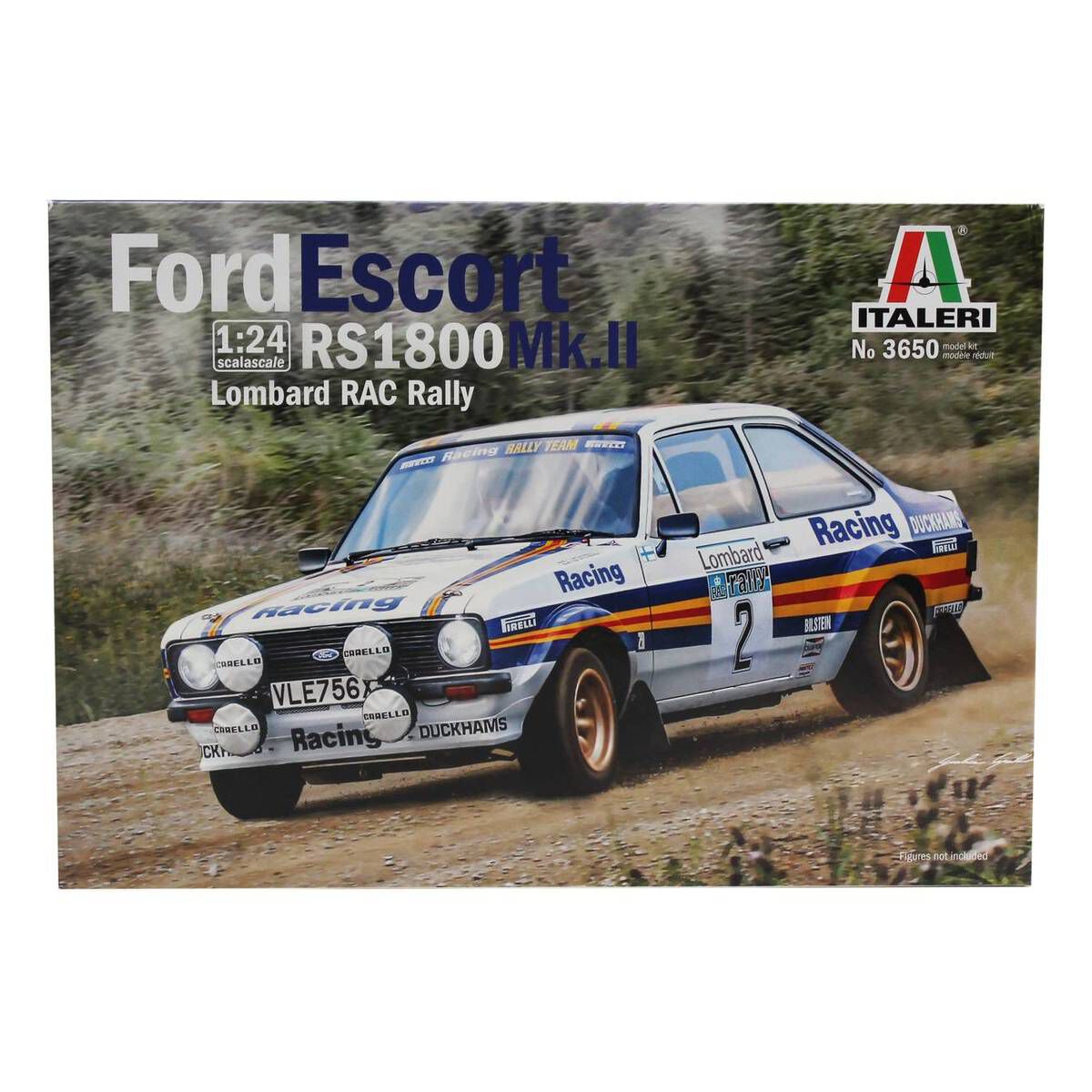 Italeri Ford Escort RS 1800 Mk.II Lombard RAC Rally Model Kit 1:24 ...