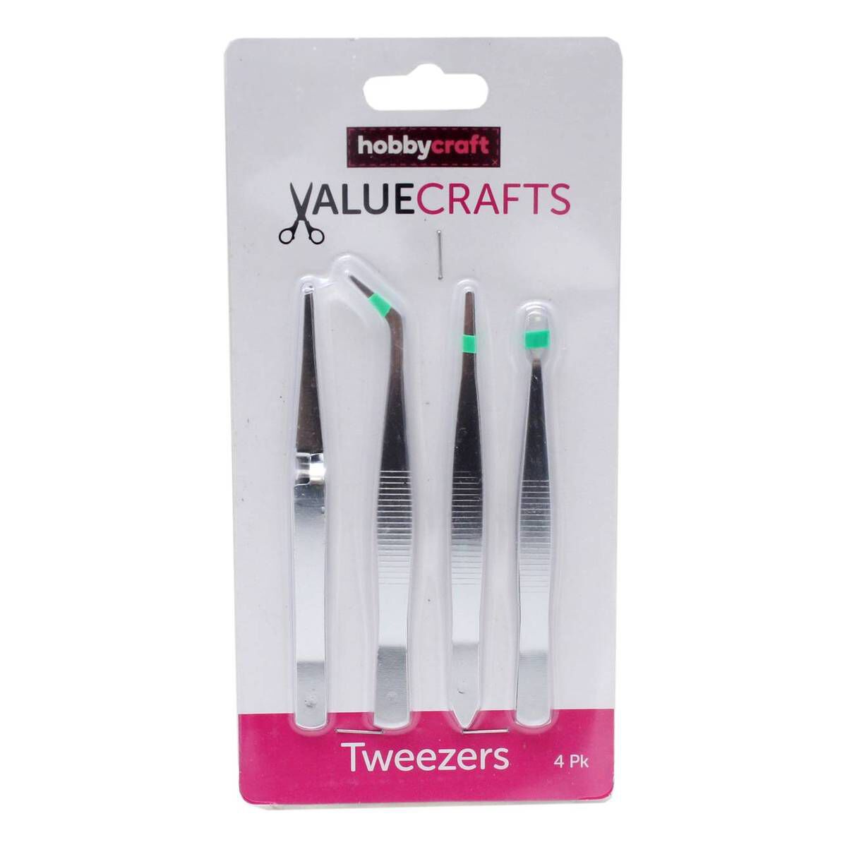 Tweezers 4 Pack | Hobbycraft