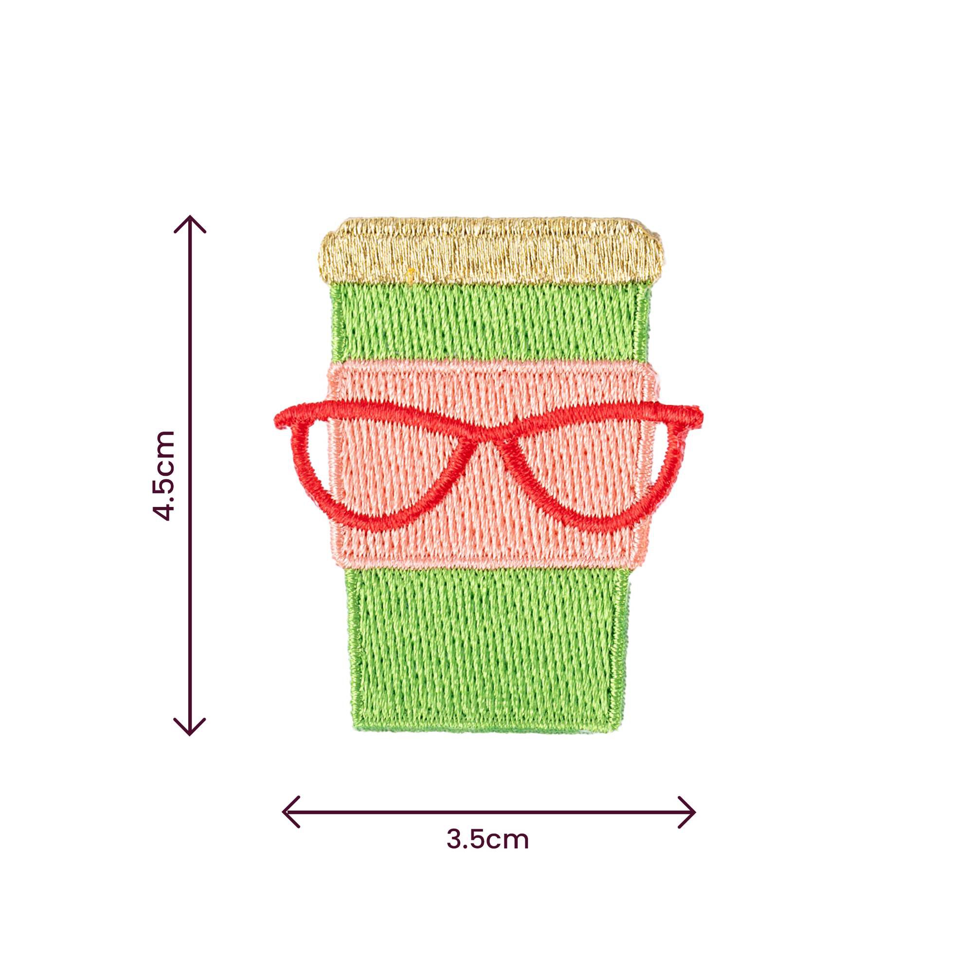 Coffee Time Iron-On Patches 4 Pack | Hobbycraft