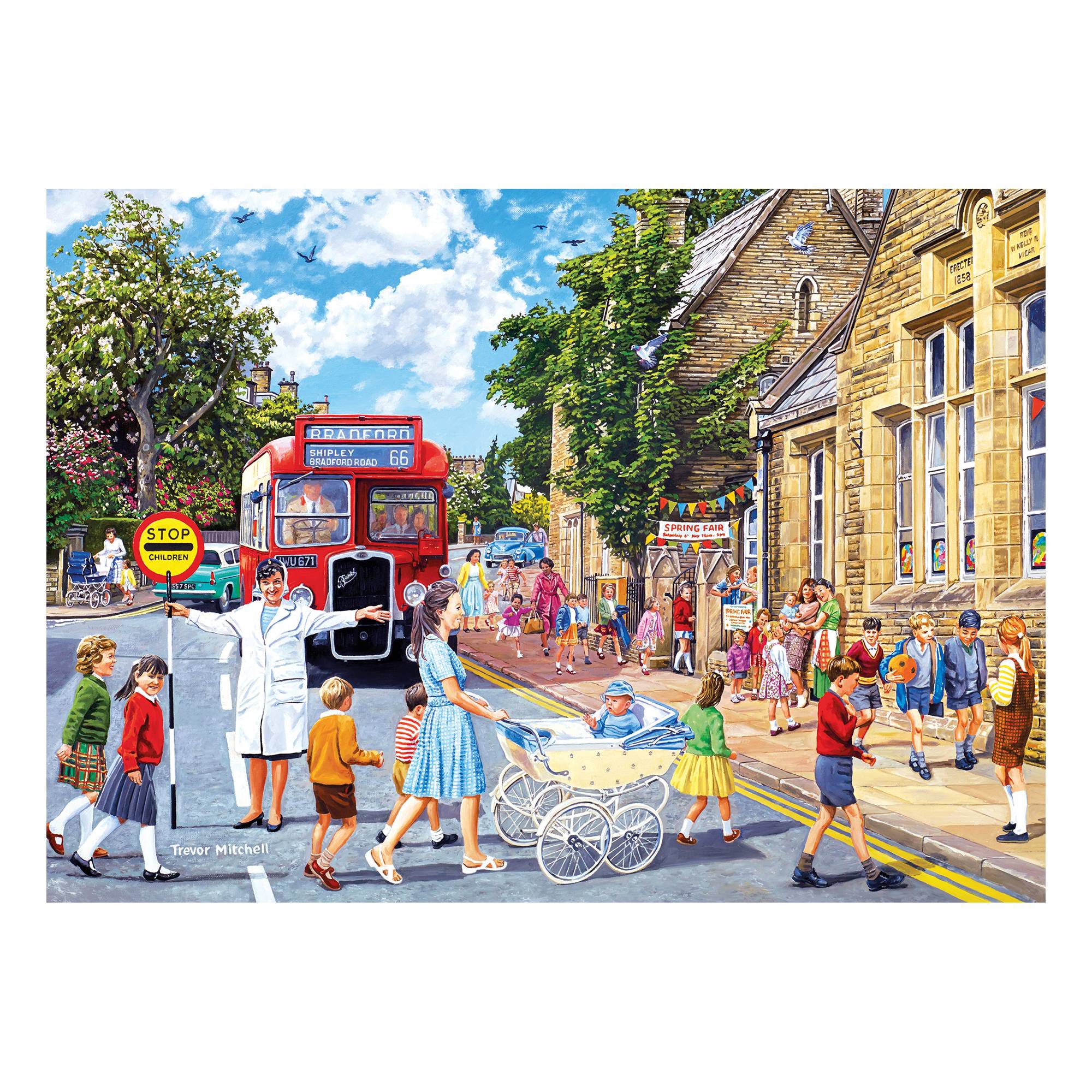 Gibsons School Days Jigsaw Puzzles 500 Pieces 4 Pack | Hobbycraft