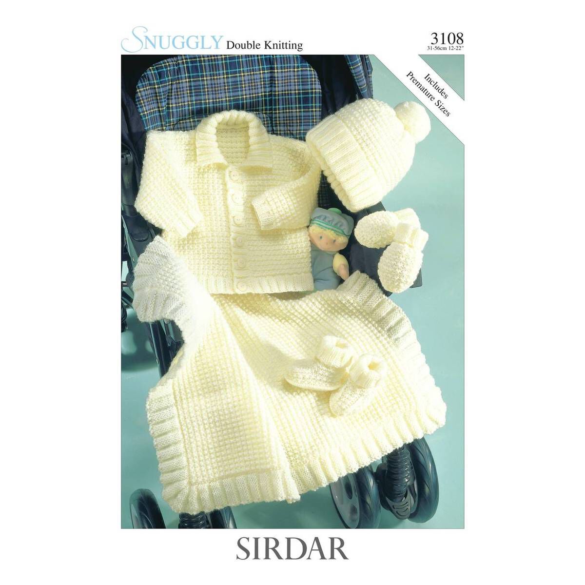 Sirdar Snuggly DK Jacket Blanket Hat Bootees and Mittens Digital ...