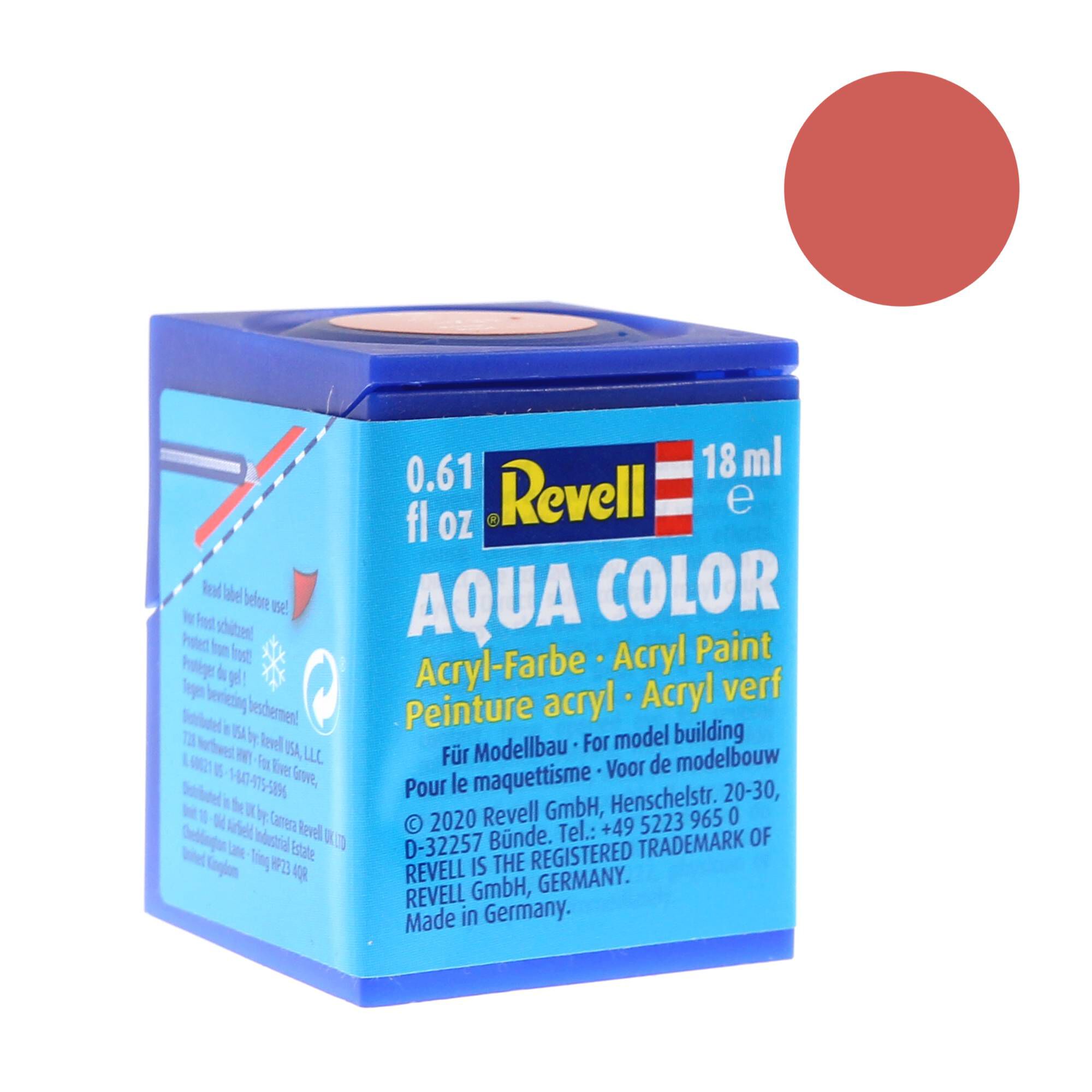 Revell Red Clear Aqua Colour Acrylic Paint 18ml (731) | Hobbycraft