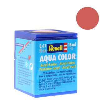 Revell Red Clear Aqua Colour Acrylic Paint 18ml (731) | Hobbycraft