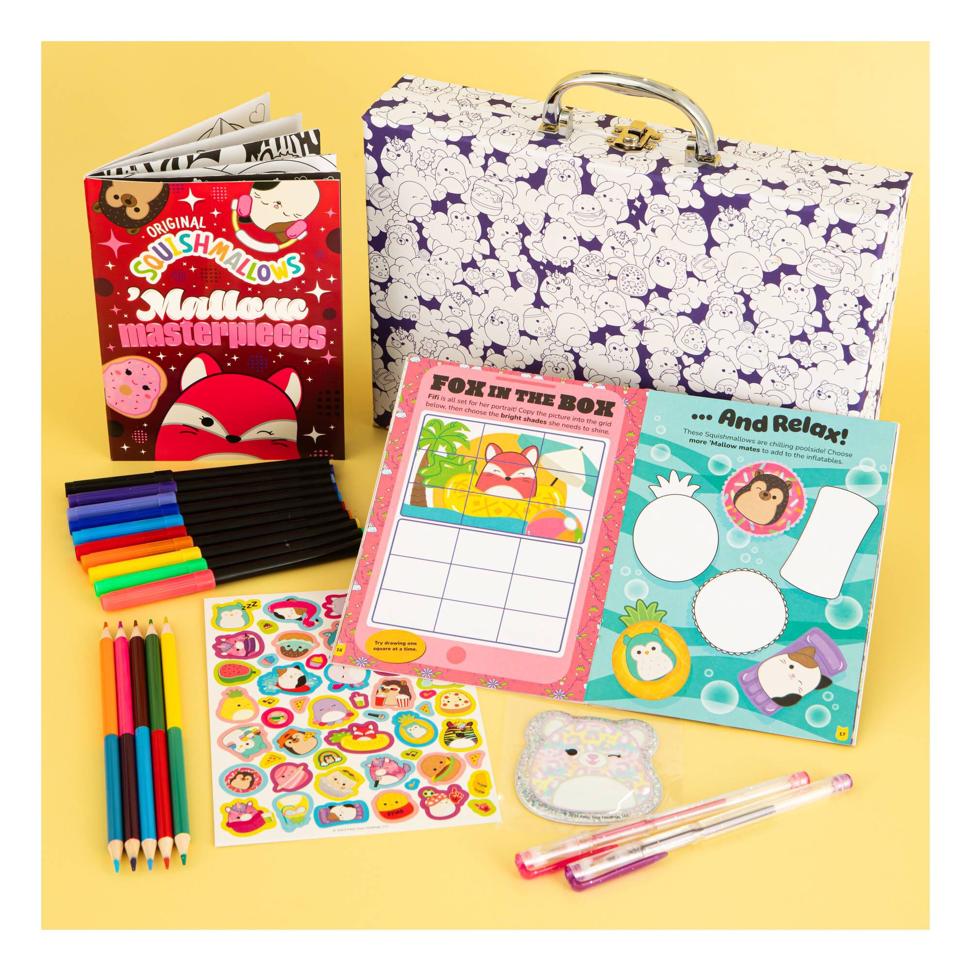 Original Squishmallows Colouring Case | Hobbycraft