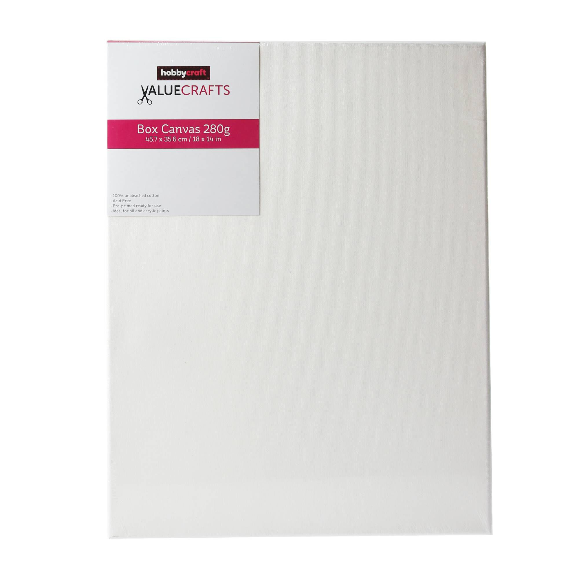 Valuecrafts Box Canvas 45.7cm x 35.5cm | Hobbycraft