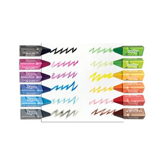 Happy Triangles Jumbo Crayons 12 Pack | Hobbycraft