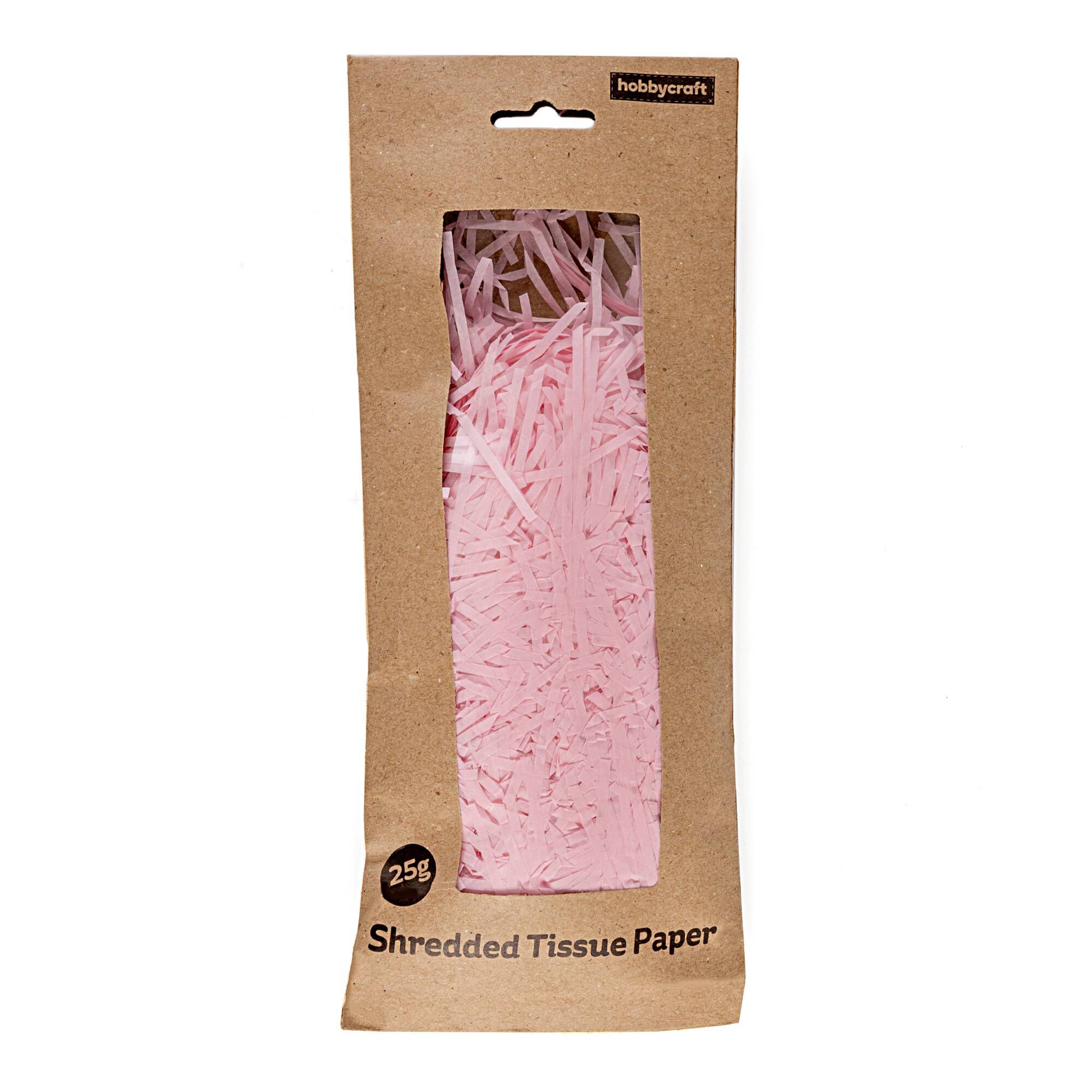 Pink Shredded Tissue Paper 25g | Hobbycraft
