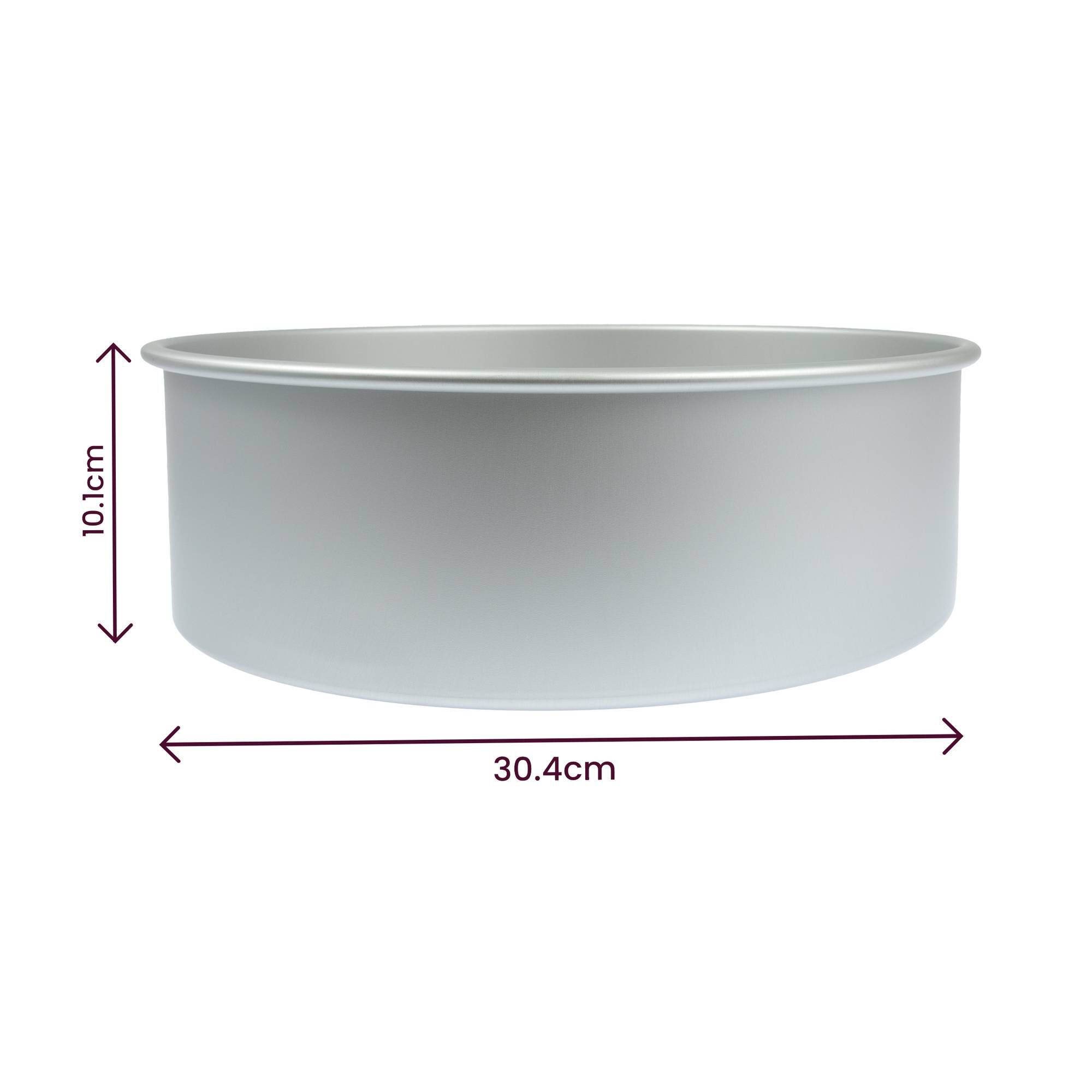 Whisk Round Aluminium Cake Tin 12 x 4 Inches | Hobbycraft