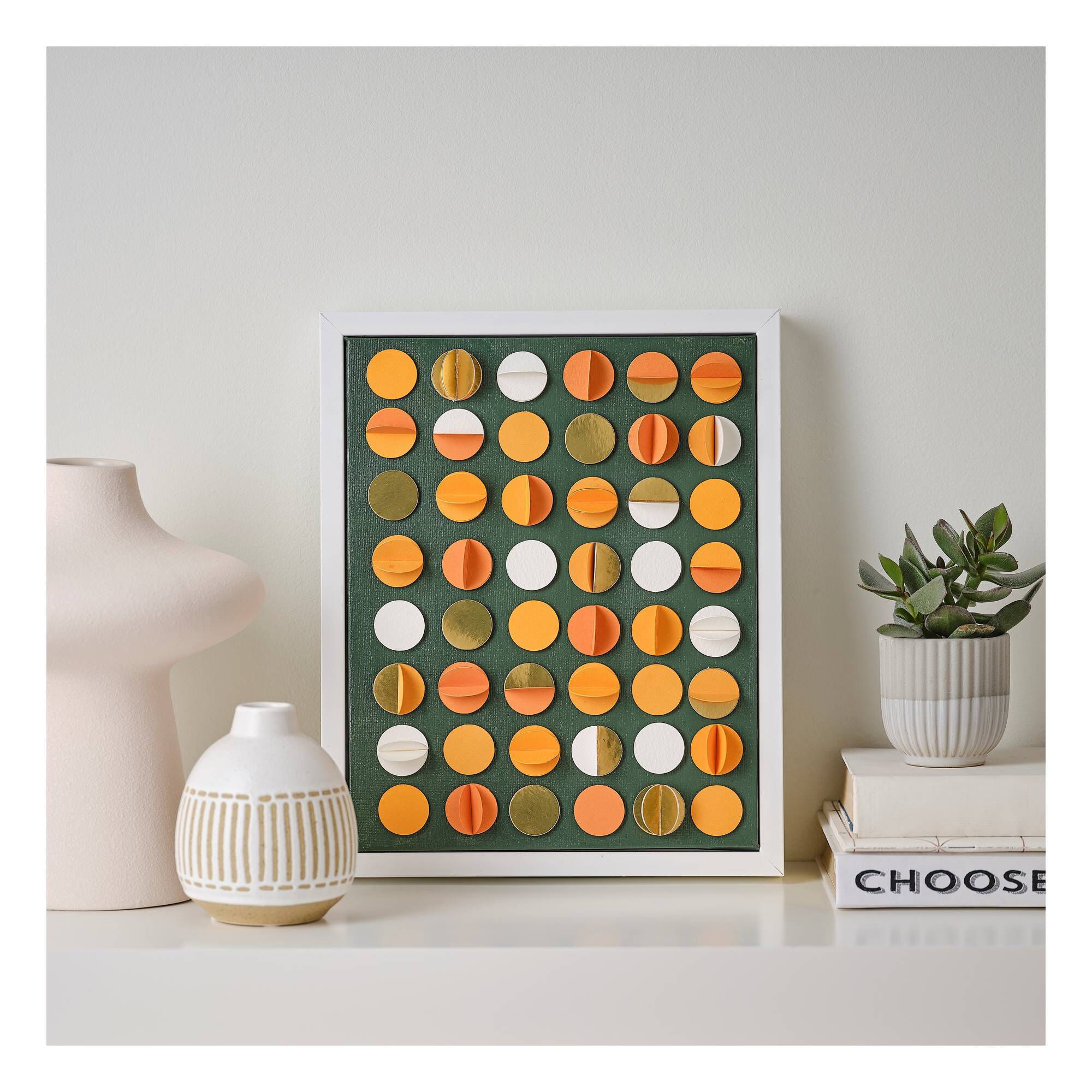 White Canvas Frame 20.3cm x 25.4cm | Hobbycraft