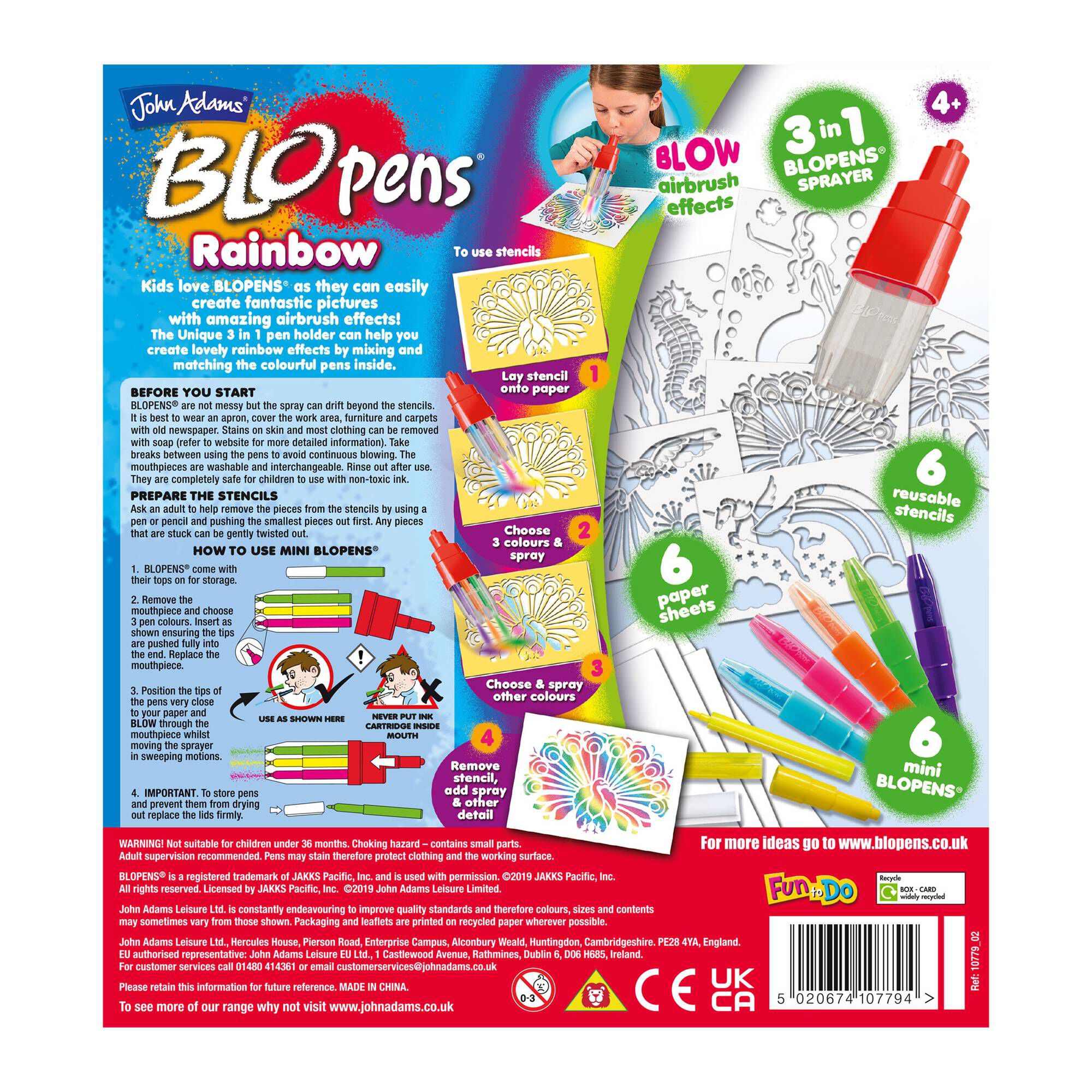 BLOPENS Rainbow | Hobbycraft