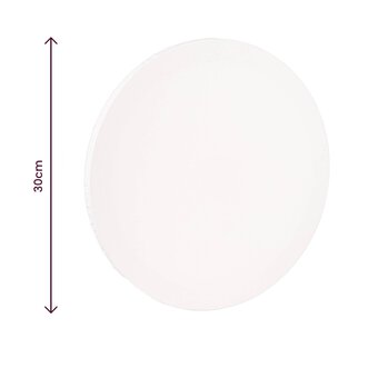 Round Canvas 30cm | Hobbycraft