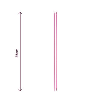 Knitcraft Pink Knitting Needles 4mm | Hobbycraft