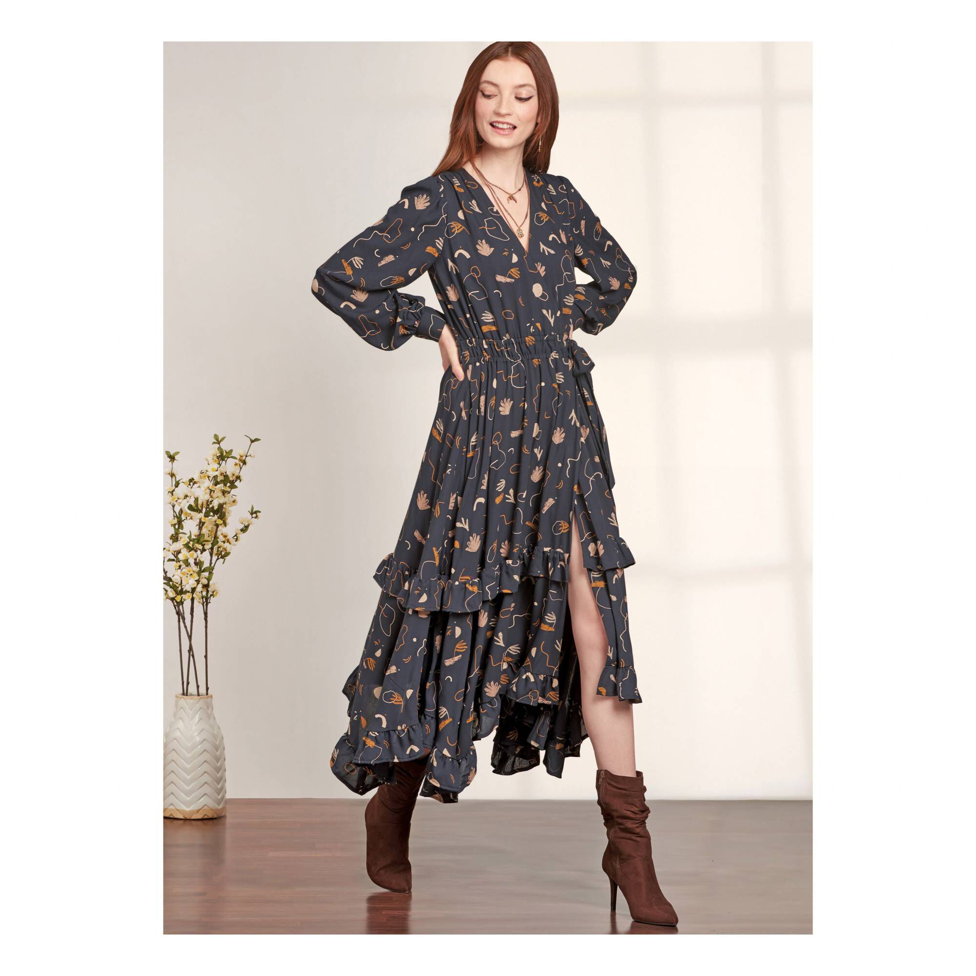 Simplicity Wrap Dresses Sewing Pattern S9639 (16-24) | Hobbycraft