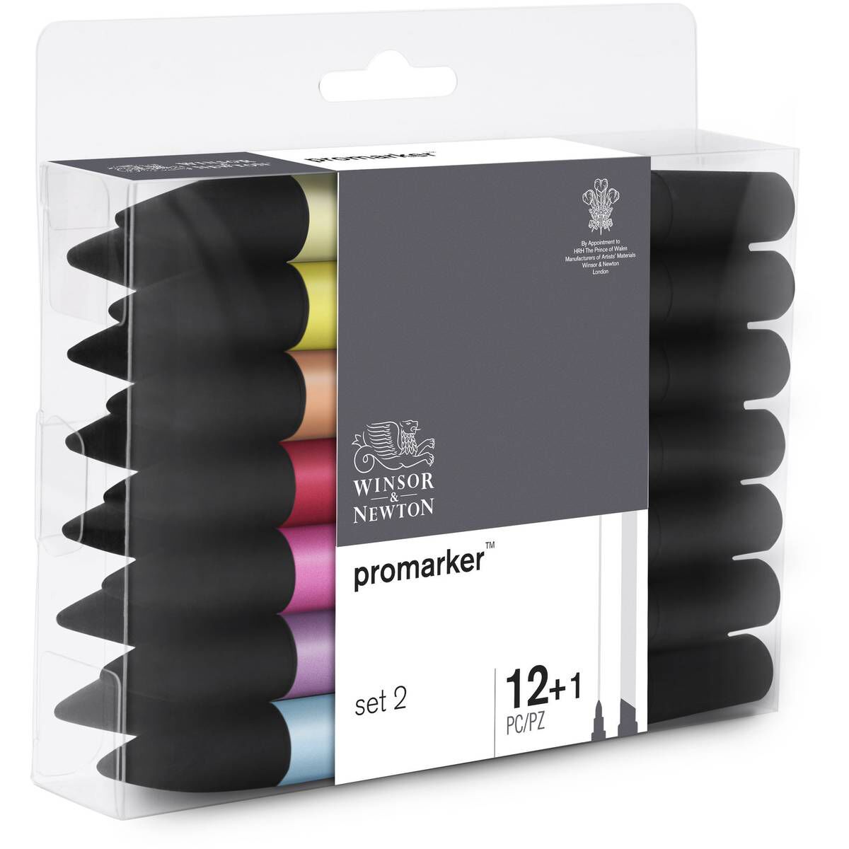 Winsor & Newton Promarkers Set 2 12 Pack | Hobbycraft