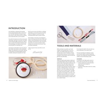 100 Mini Cross Stitch Designs Book | Hobbycraft