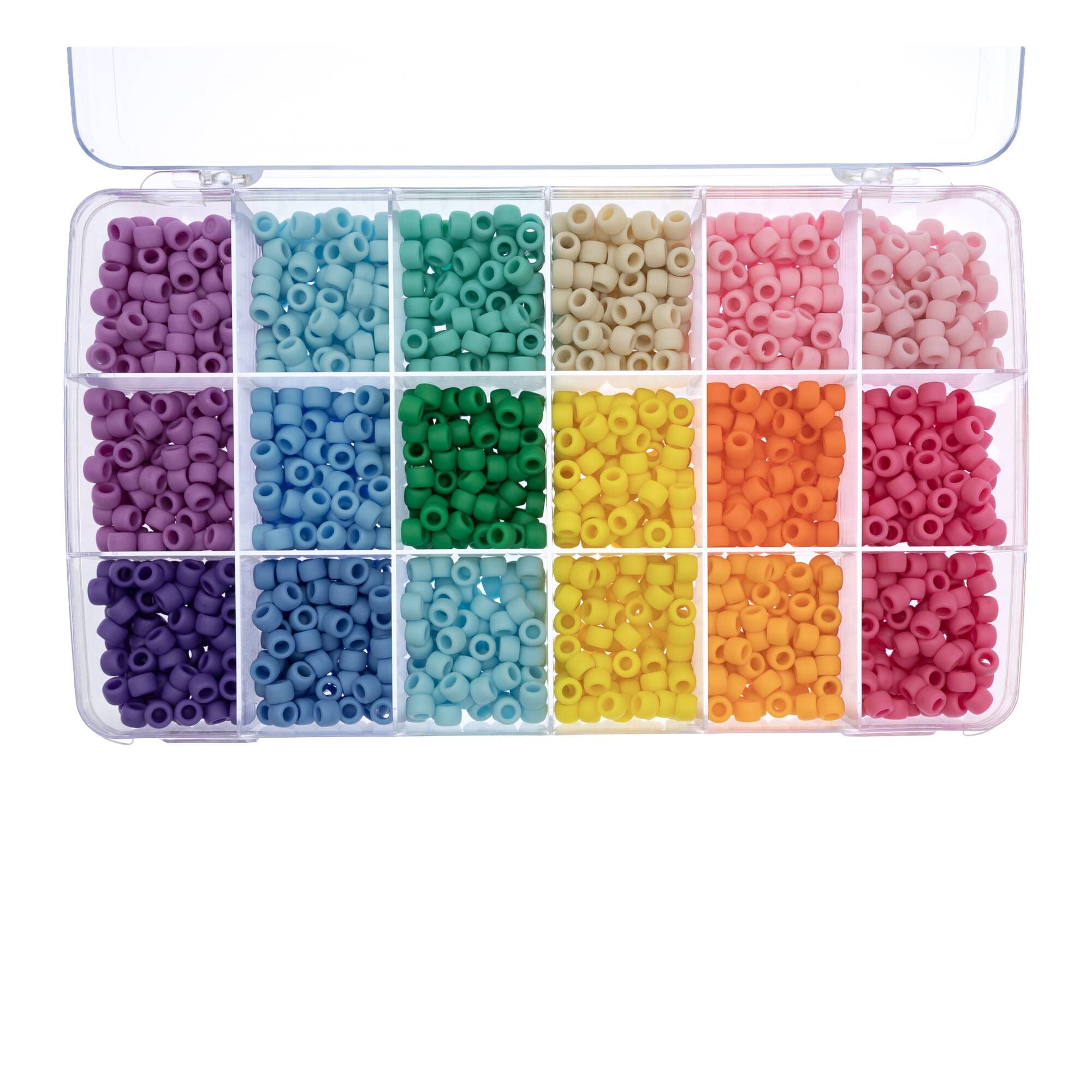 Rainbow Pony Bead Set 450g | Hobbycraft