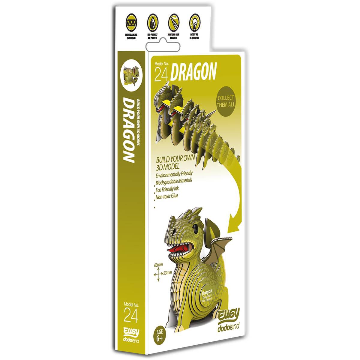 Eugy 3D Dragon Model | Hobbycraft