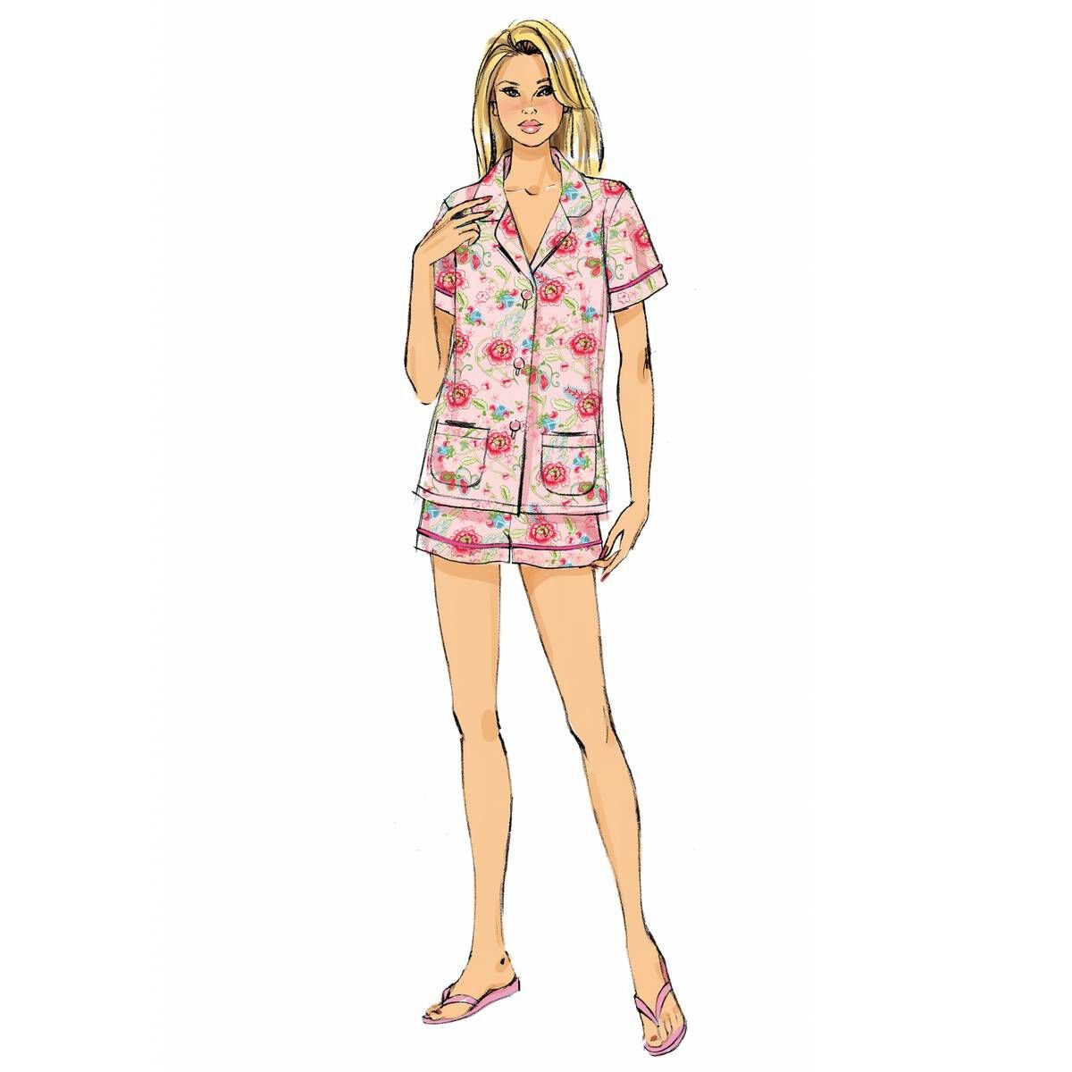 Butterick Women’s Sleepwear Sewing Pattern B6296 (14-22) | Hobbycraft