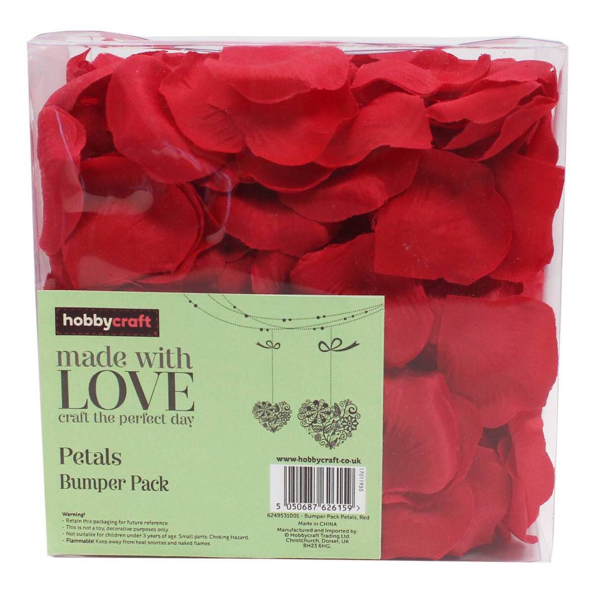 Red Rose Petal Confetti 500 Pieces | Hobbycraft