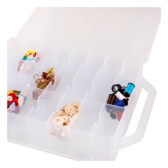 Double-Sided Thread Storage Box 26cm x 8cm x 36cm | Hobbycraft