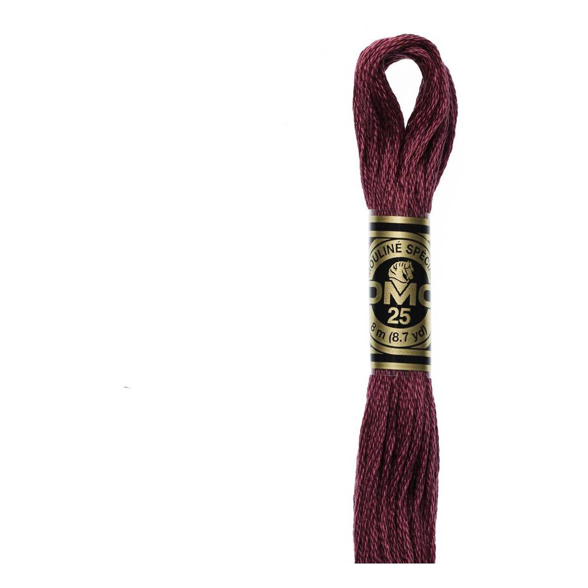 DMC Pink Mouline Special 25 Cotton Thread 8m (3685) | Hobbycraft