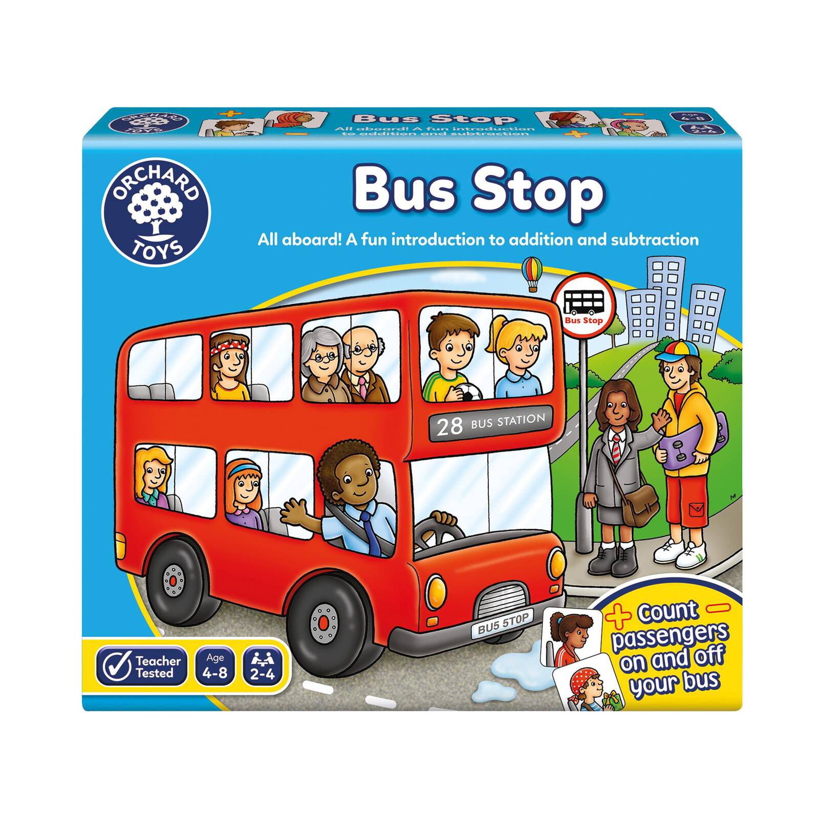 Orchard Toys Bus Stop Board Game | Hobbycraft