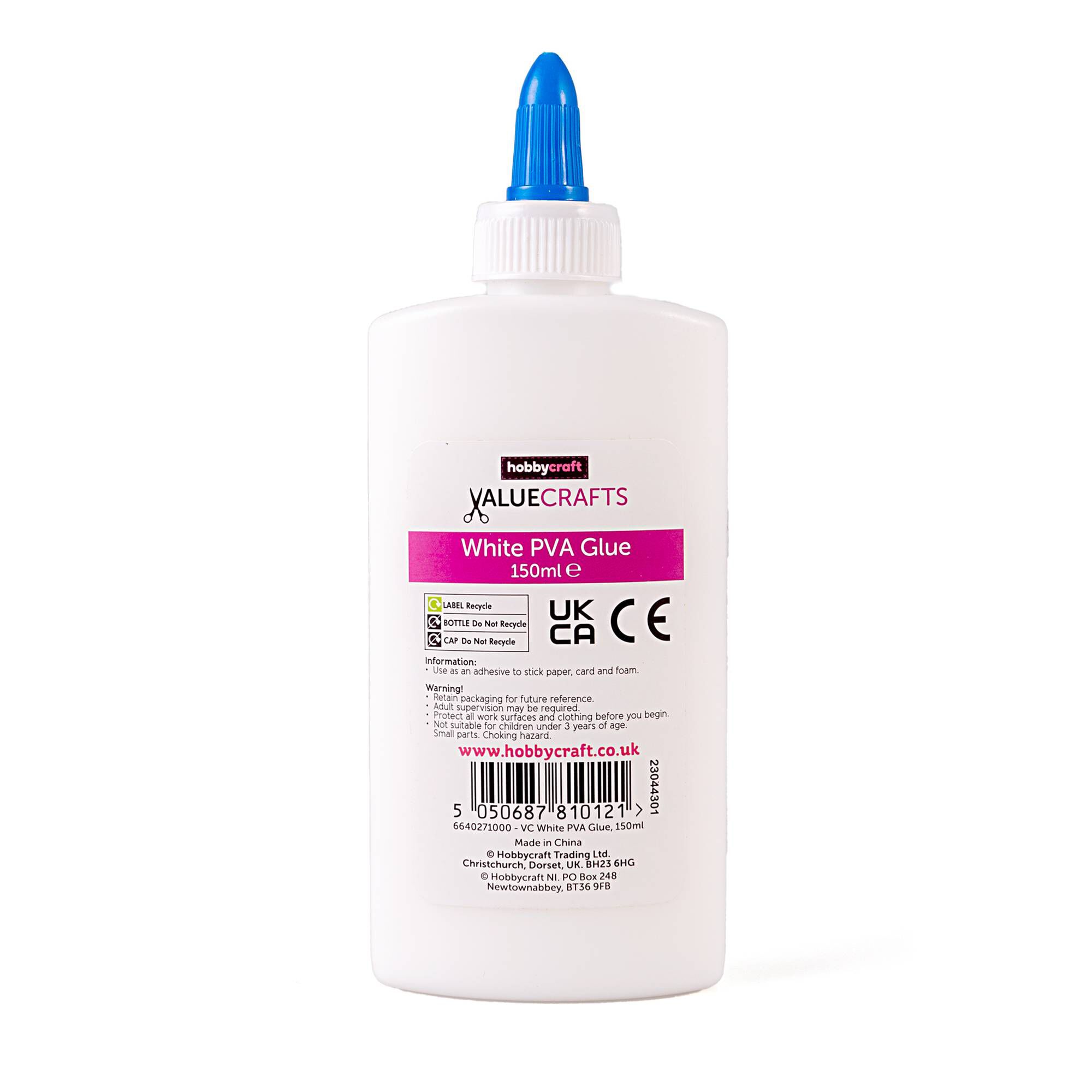 Valuecrafts White PVA Glue 150ml | Hobbycraft