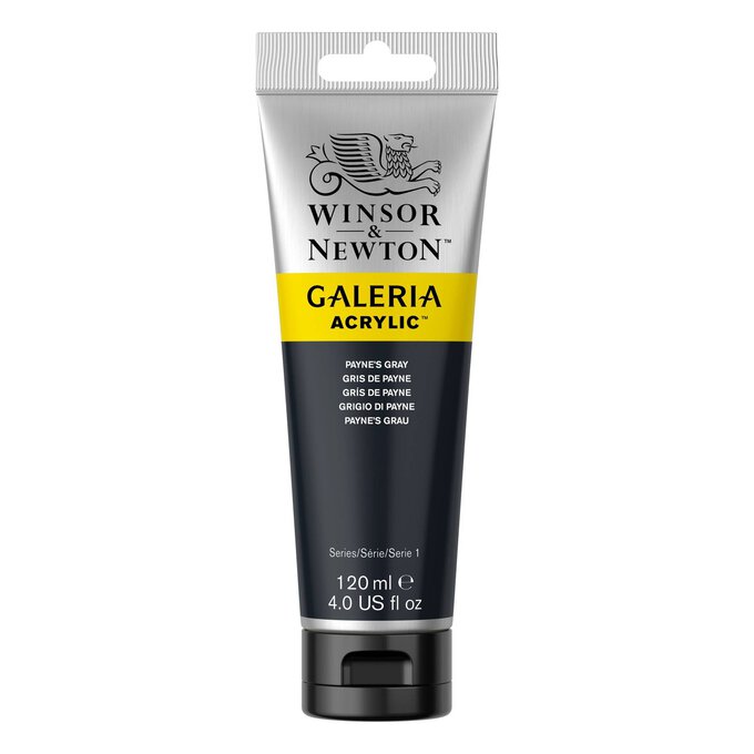 Winsor & Newton Galeria Payne's Grey Acrylic Paint 120ml | Hobbycraft