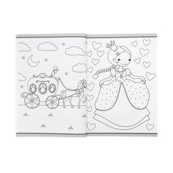 Princesses Mega Colouring Book | Hobbycraft