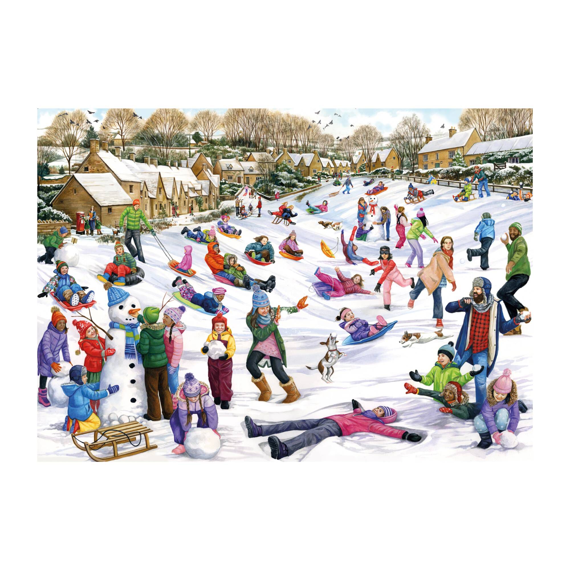 Falcon Snow Day Jigsaw Puzzle 1000 Pieces | Hobbycraft