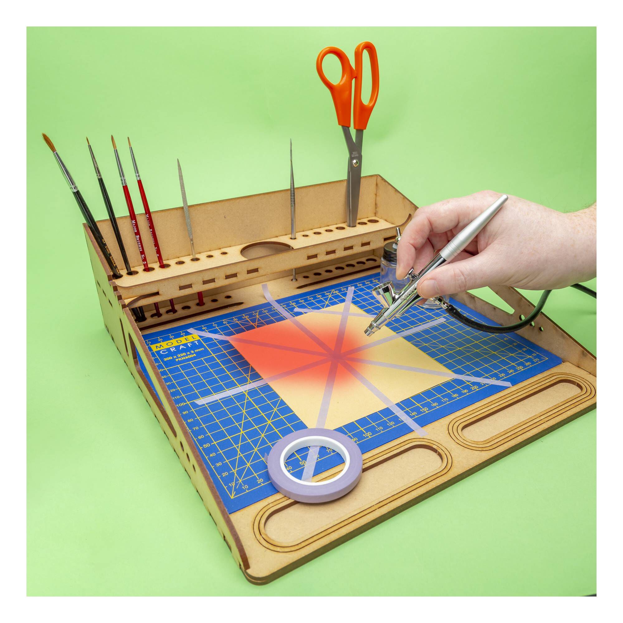 Modelcraft Low-Tack Masking Tape Set 4 Pack | Hobbycraft