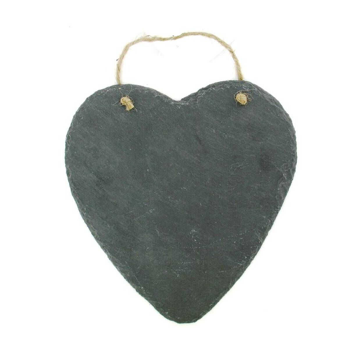 Slate Heart Decoration 20cm | Hobbycraft