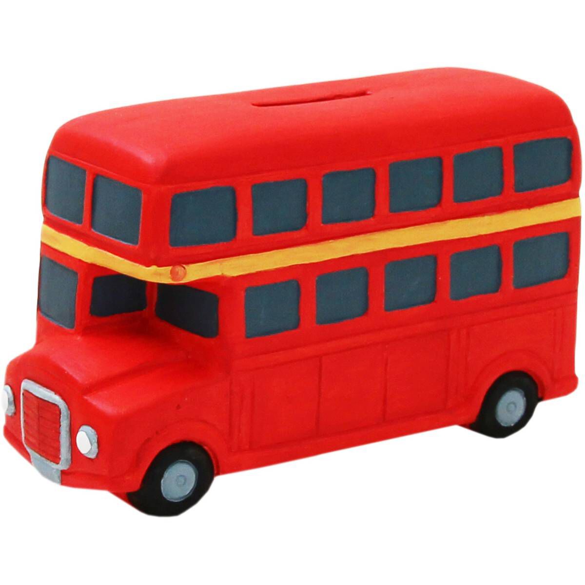 Paint Your Own Bus Money Box | Hobbycraft