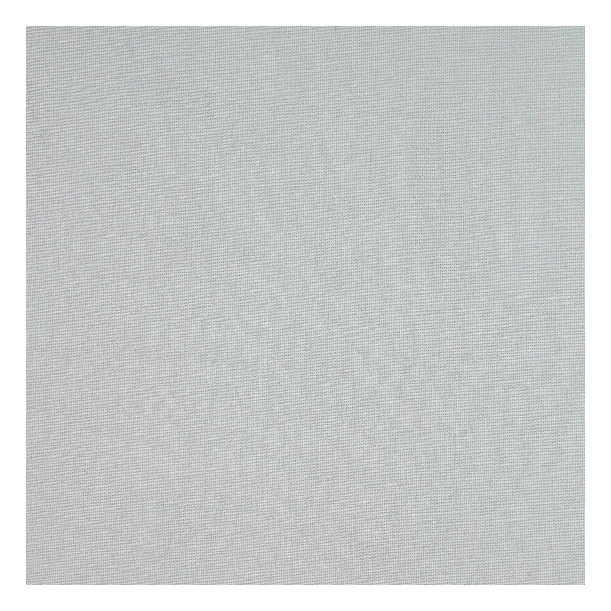 Silver Linen Blend Fabric by the Metre | Hobbycraft