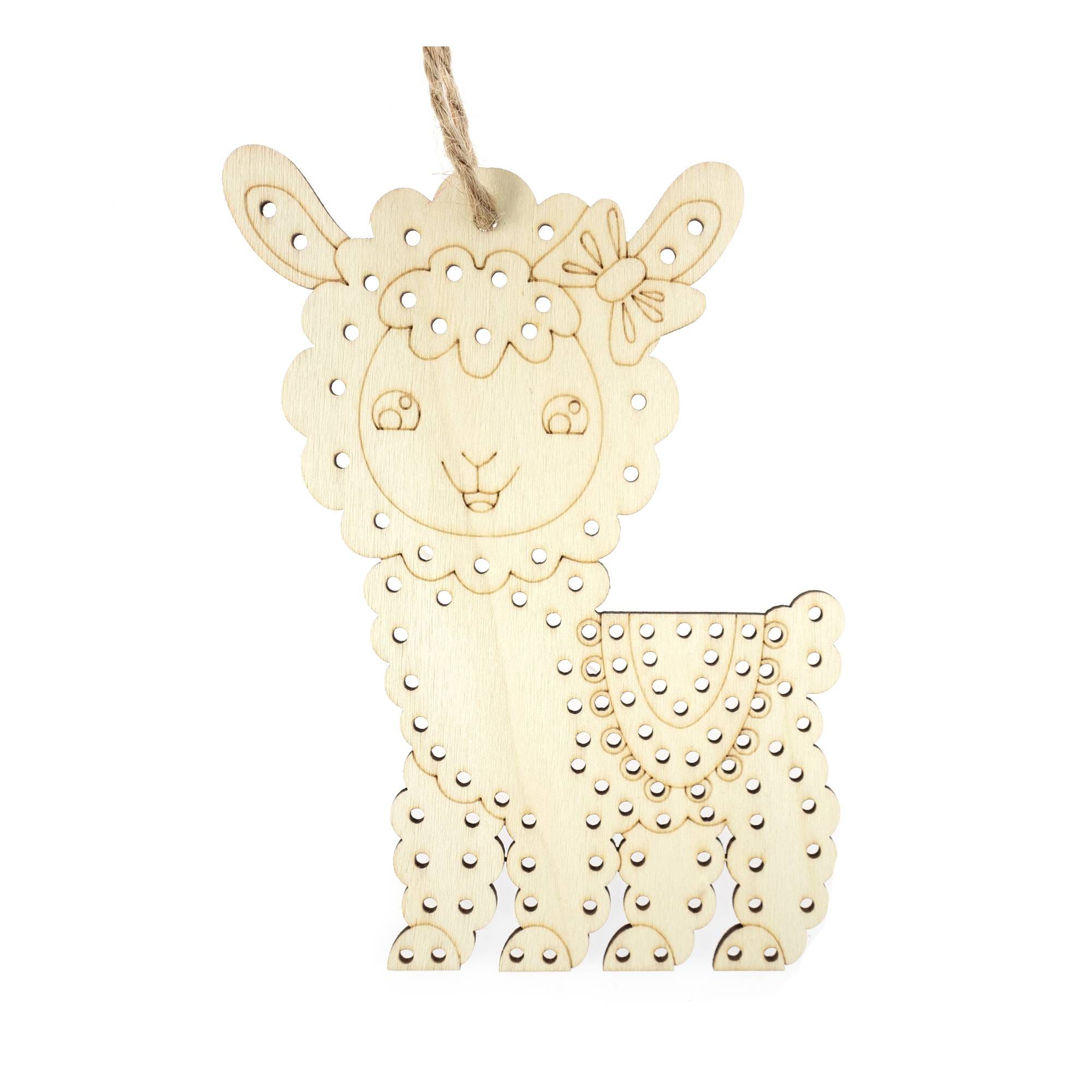 Alpaca Wooden Threading Kit | Hobbycraft