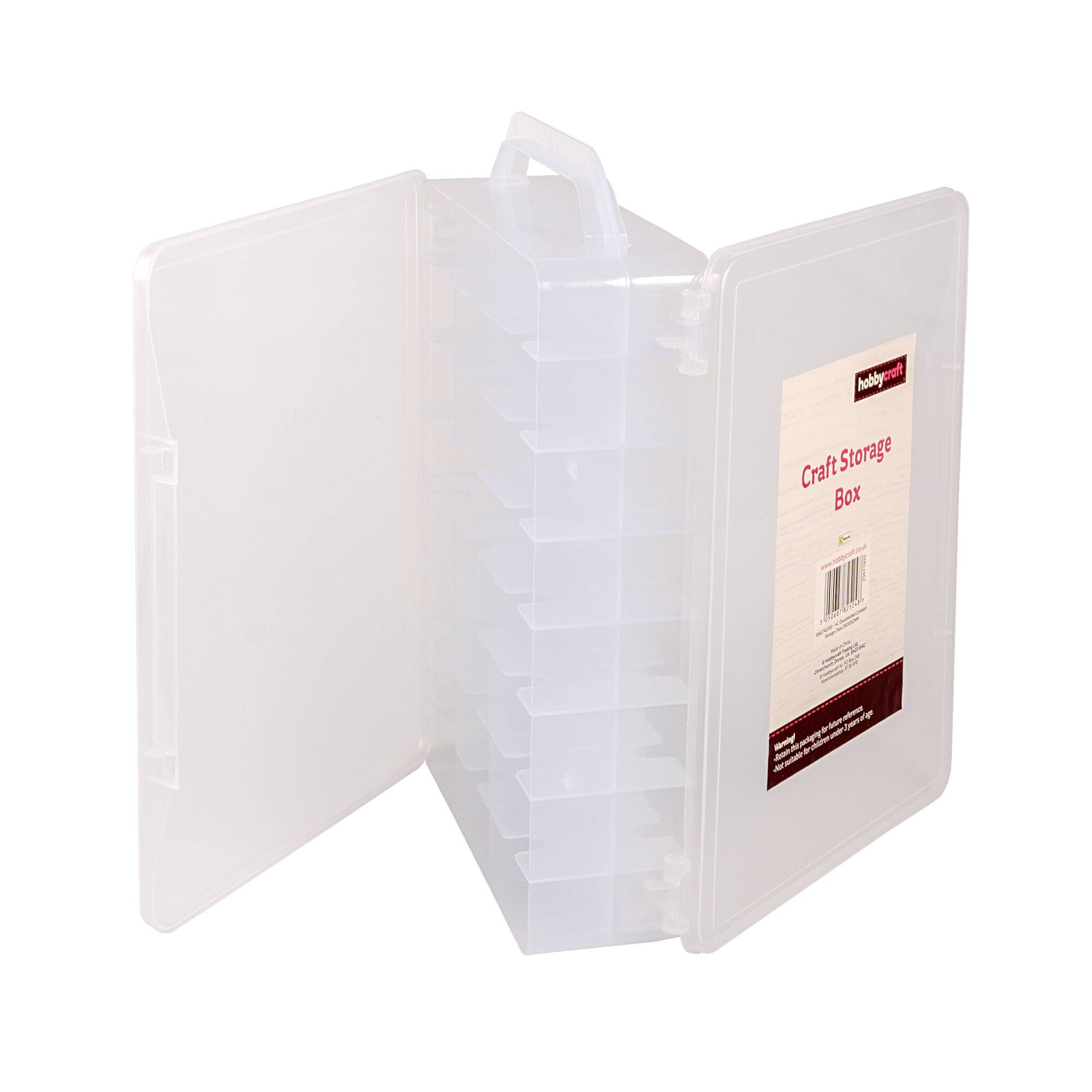 Double-Sided Thread Storage Box 26cm x 8cm x 36cm | Hobbycraft