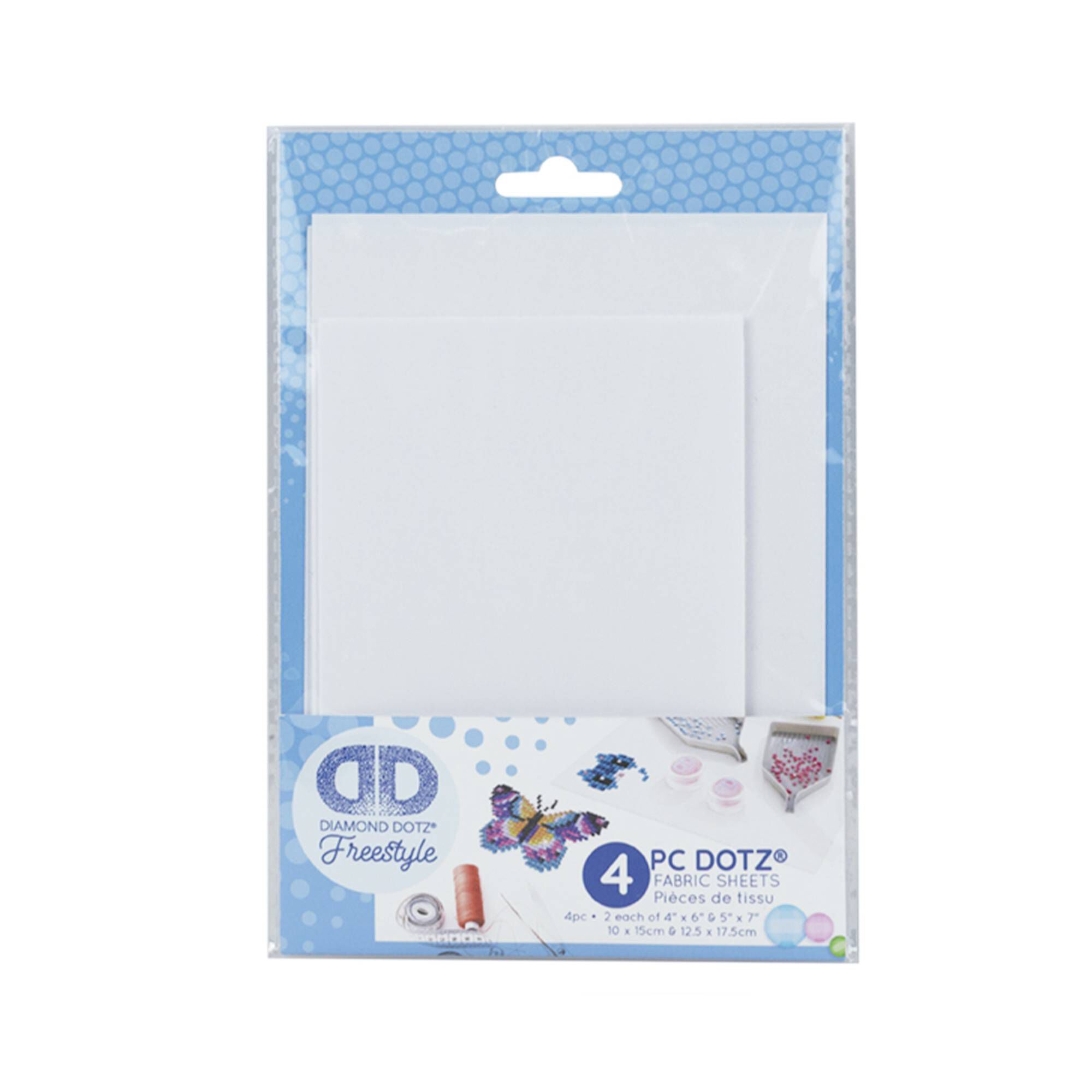 Diamond Dotz Non-Adhesive Fabric Sheets 4 Pack | Hobbycraft