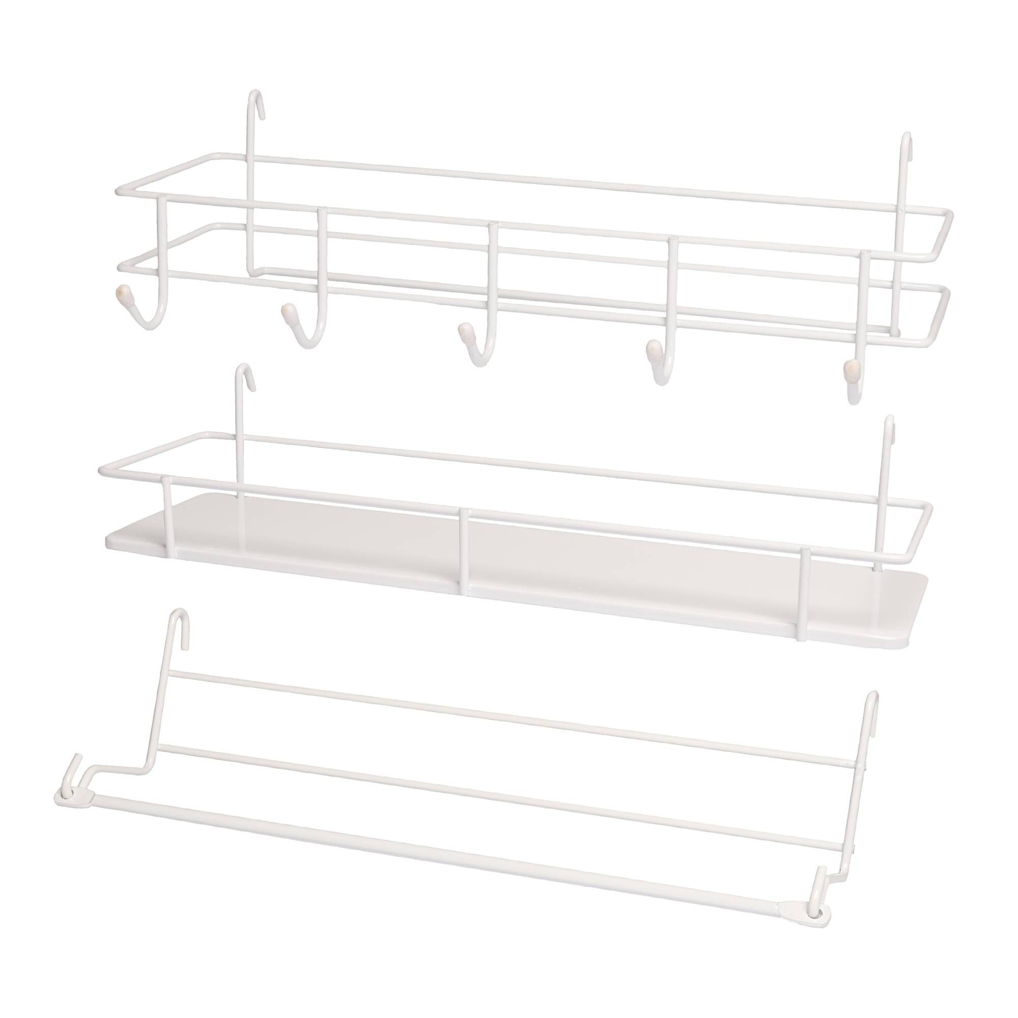 White Trolley Accessories 3 Pack | Hobbycraft